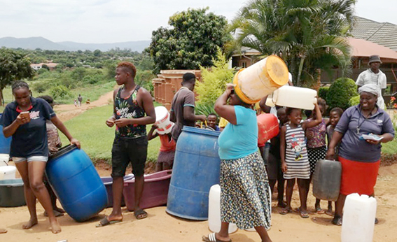 Water crisis reaches boiling point at Muledane