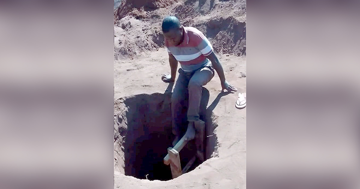 David Hungwe brings hope for water-starved community